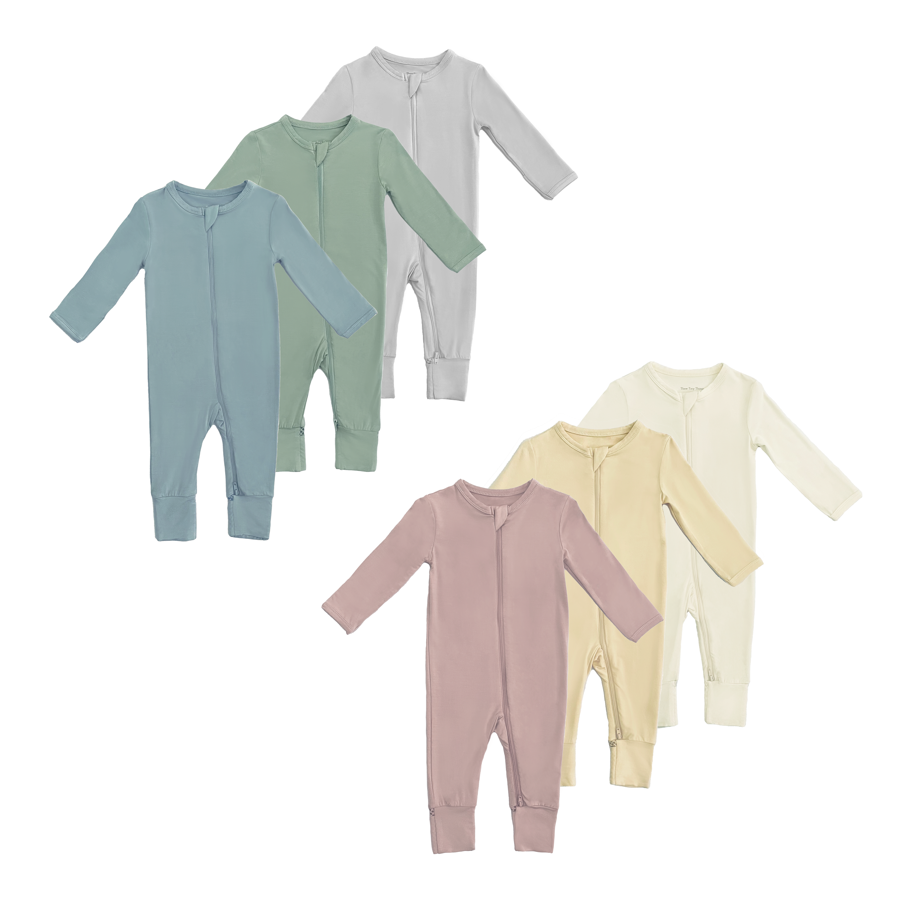 Zip Sleepsuit (Pack of 3) – These Tiny Things